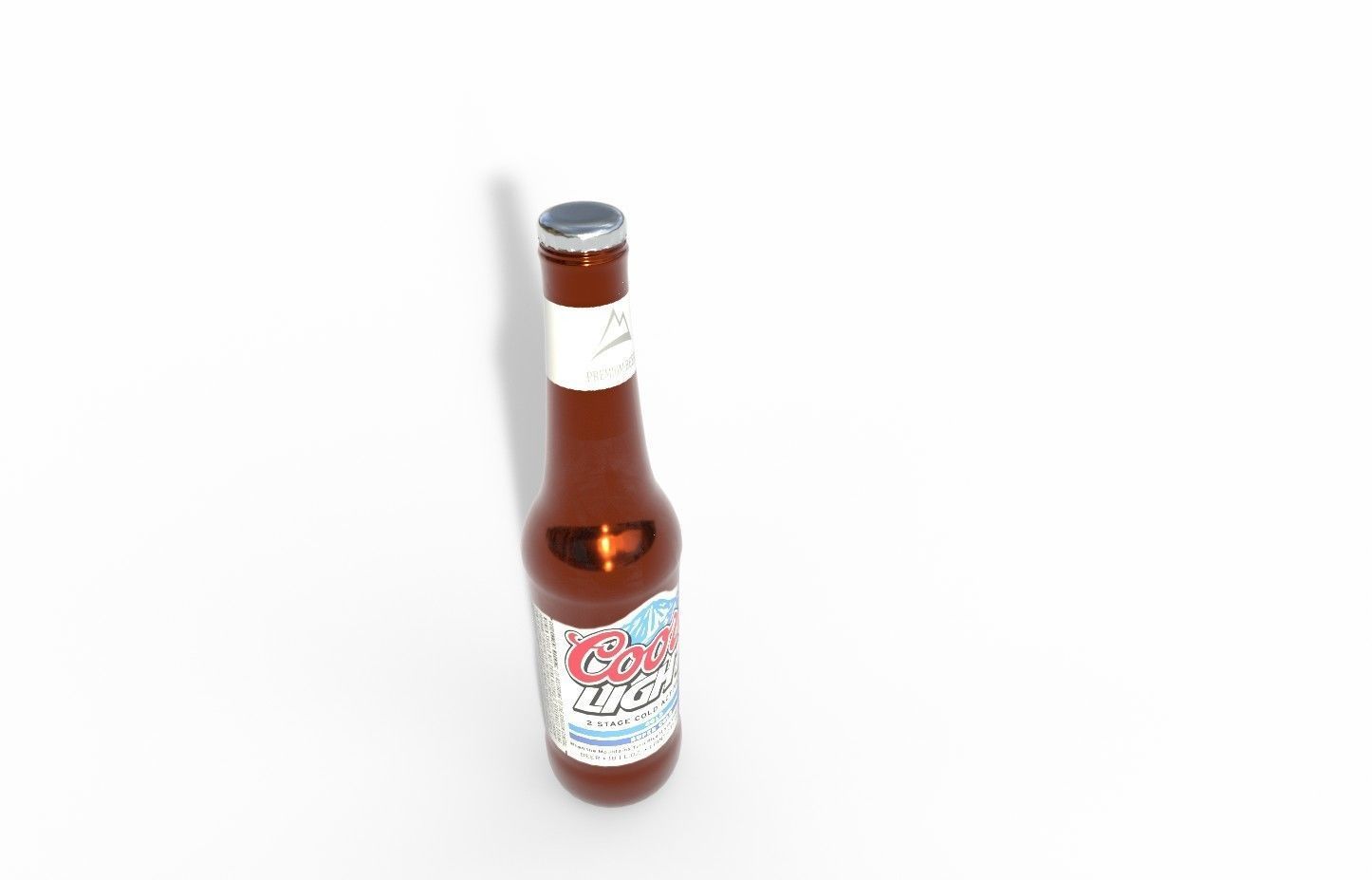 3D model Coors Light Beer VR / AR / low-poly | CGTrader