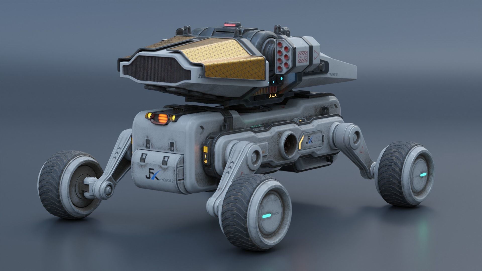 Pbr-Mars Rovers Series - Unmanned Exploration Vehicles 3D model rigged ...