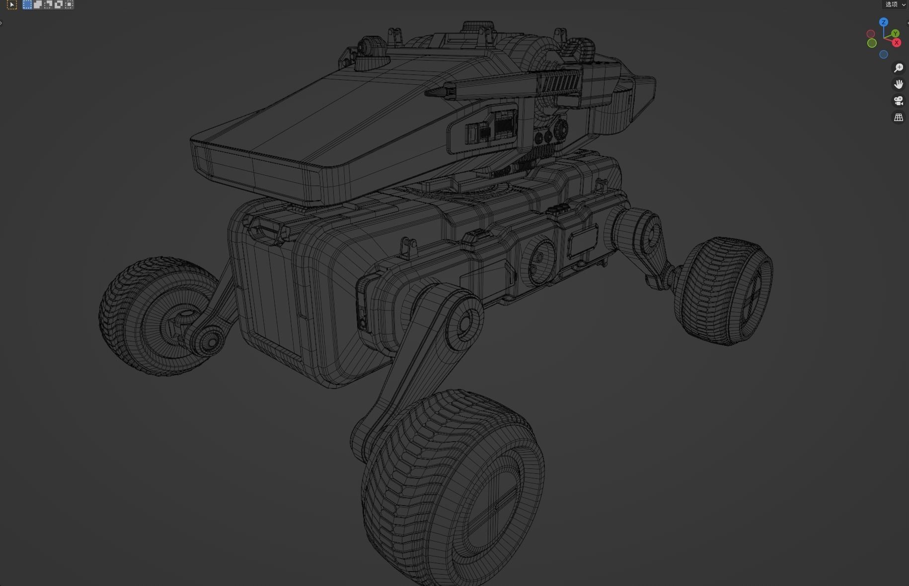 Pbr-Mars Rovers Series - Unmanned Exploration Vehicles 3D model rigged ...