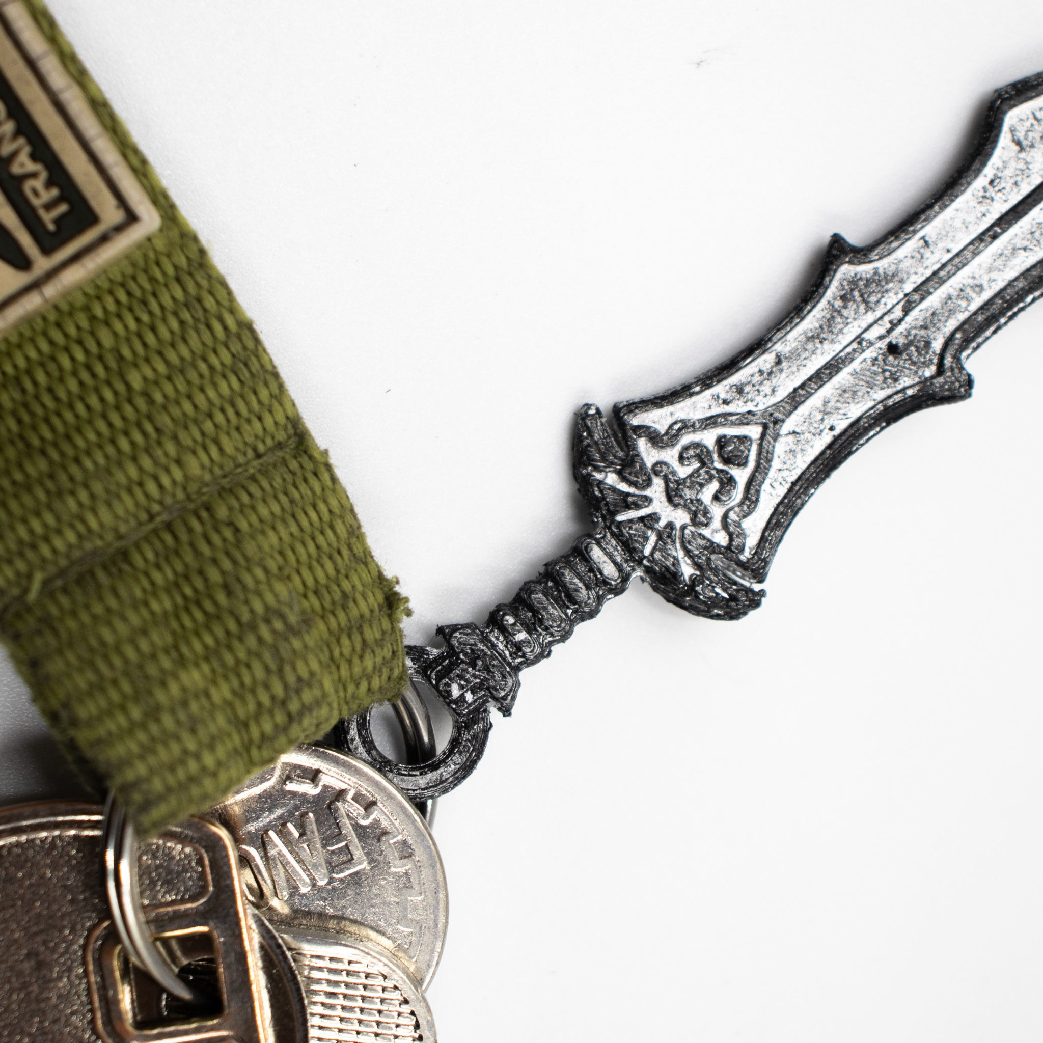 Dark Souls Black Knight Greatsword Keychain 3D model 3D printable ...