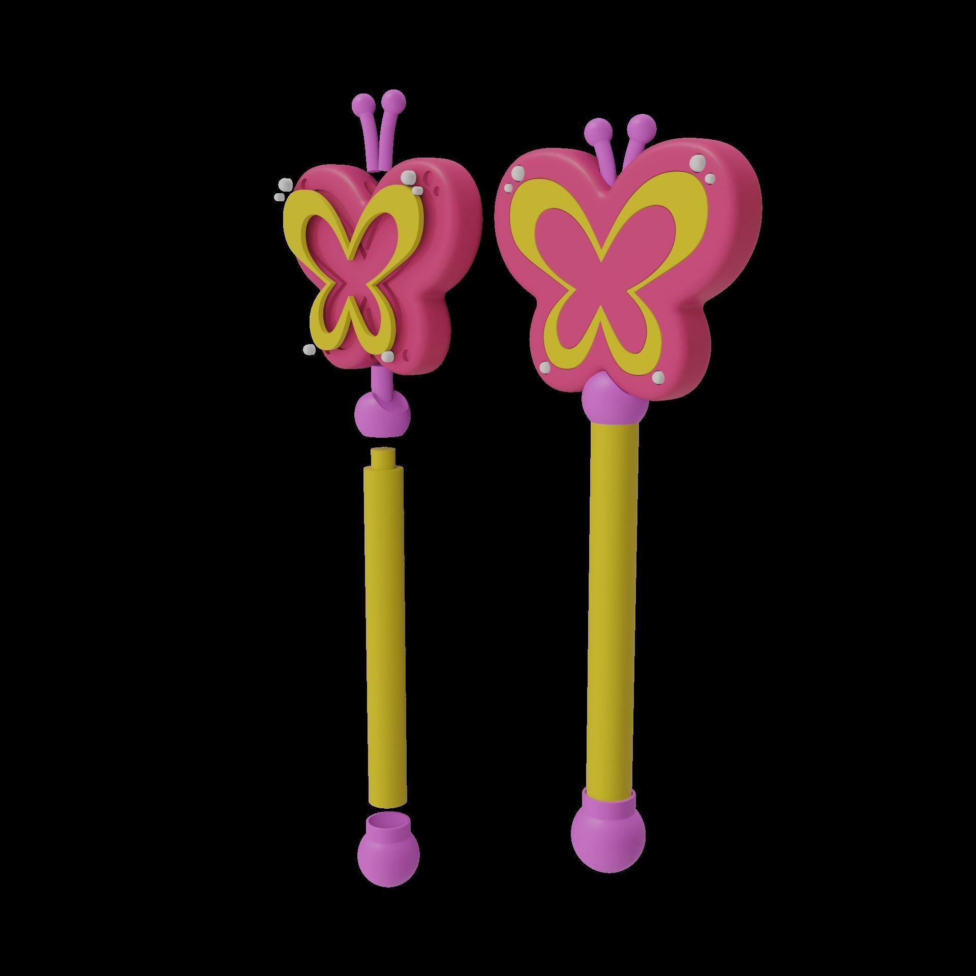 Animal Crossing Bug Wand Replica Prop 3D model 3D printable | CGTrader