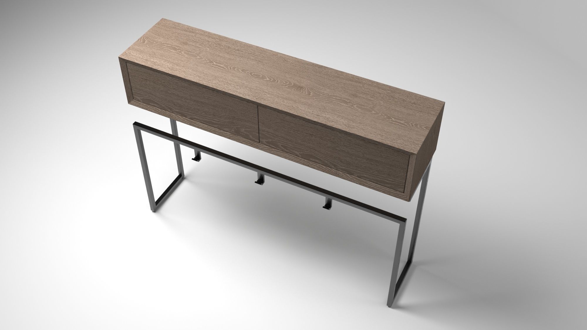 Modern console Table free 3D model | CGTrader