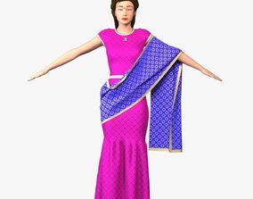 Saree 3D Models | CGTrader