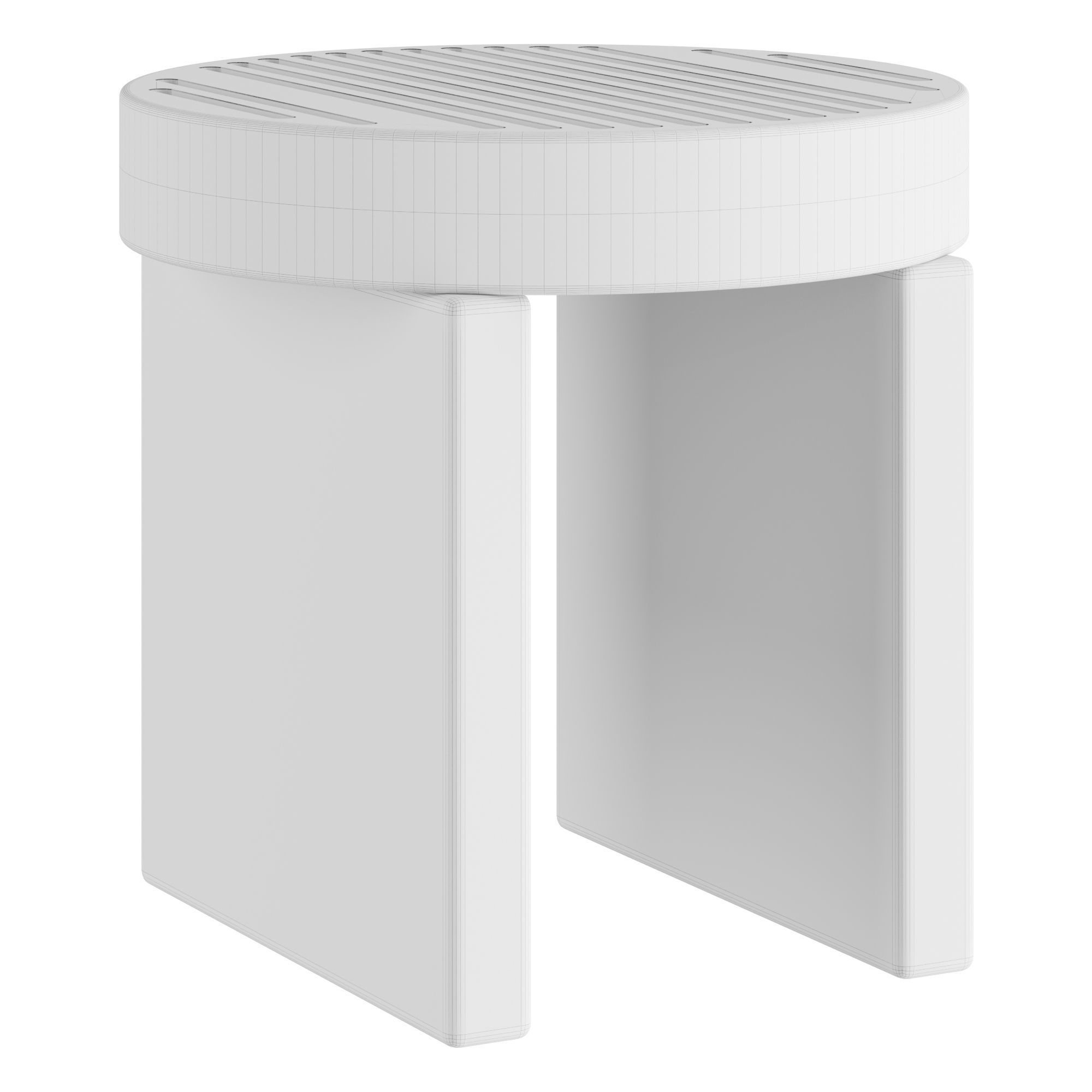 Rillos Side Table 3D model | CGTrader