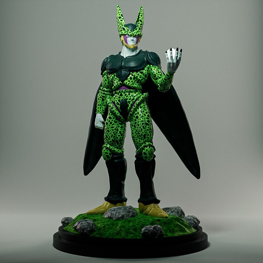 Cell Dragon ball Z 3D model 3D printable | CGTrader