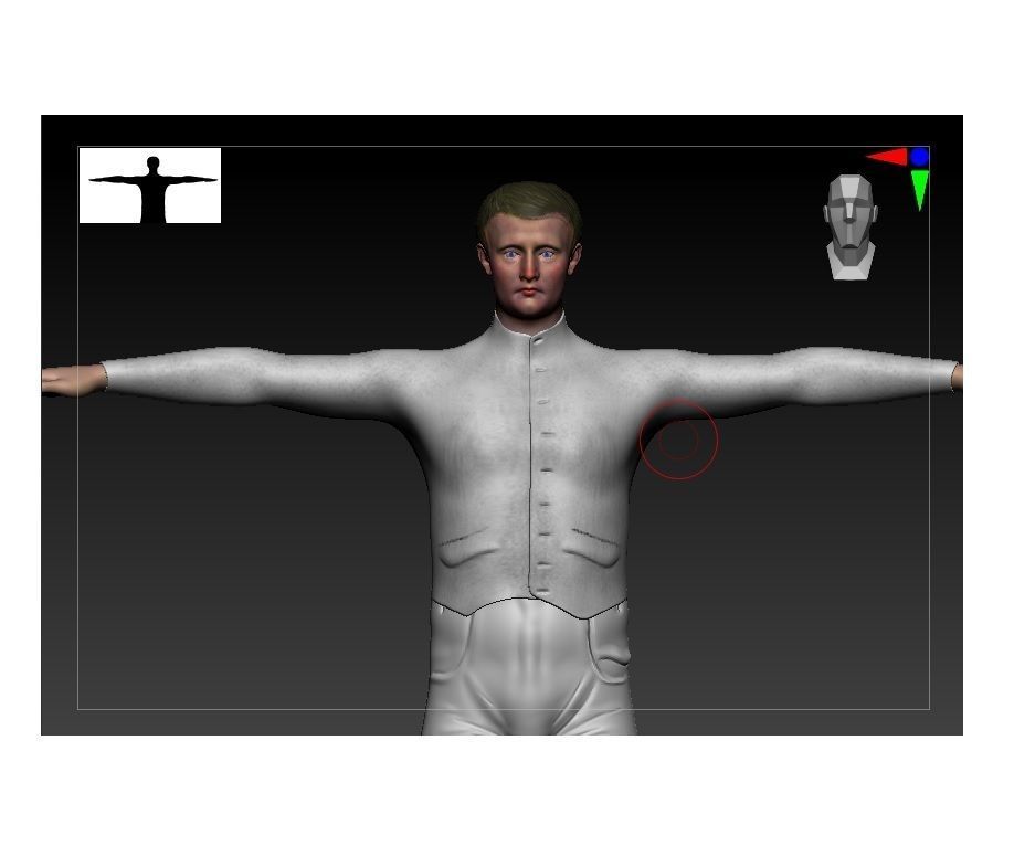 3D model Napoleon Bonaparte VR / AR / low-poly | CGTrader
