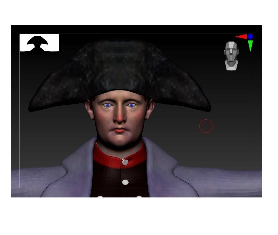3D model Napoleon Bonaparte VR / AR / low-poly | CGTrader