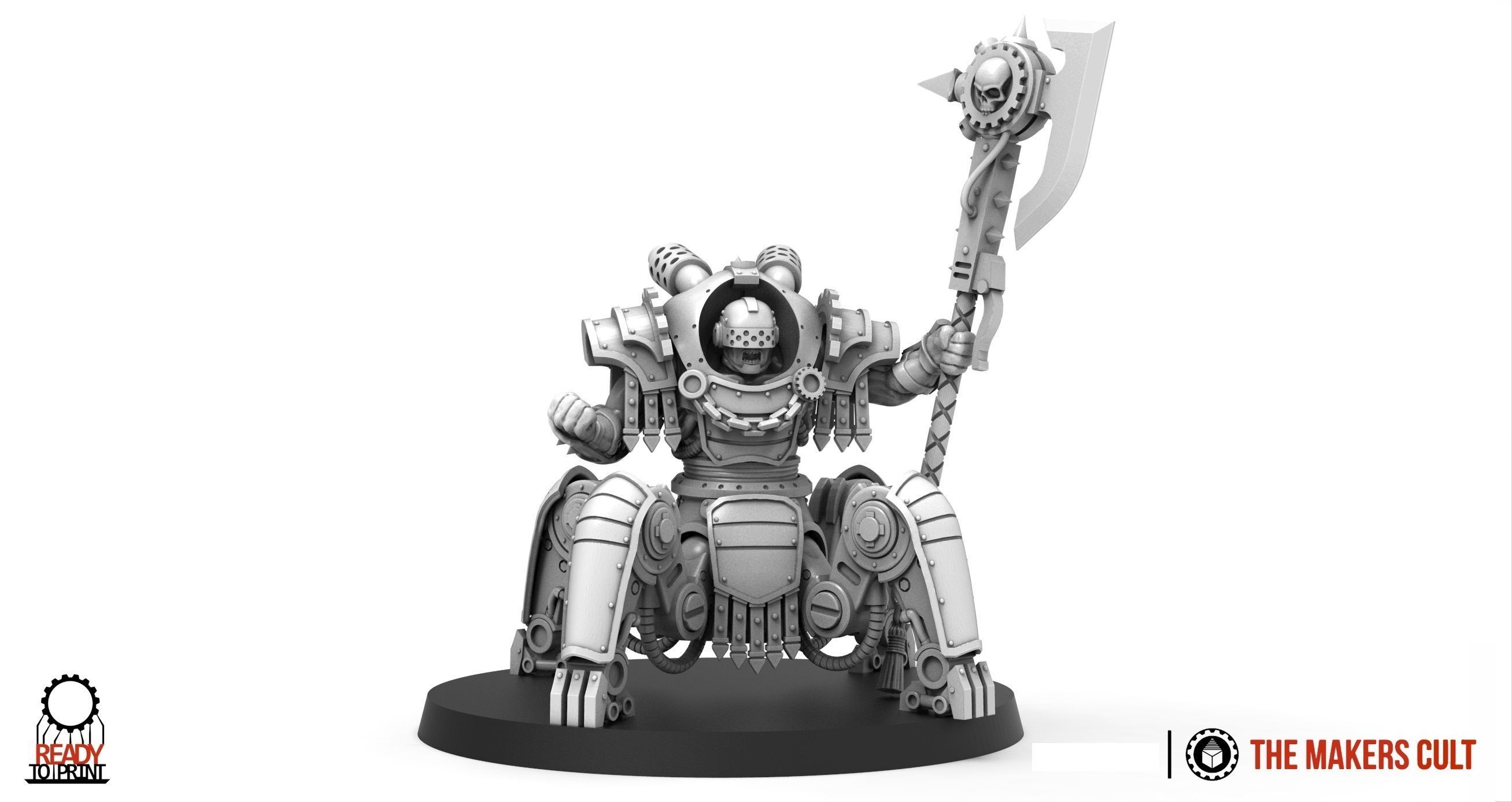 Dark Techno - Legionaut 3D model 3D printable | CGTrader