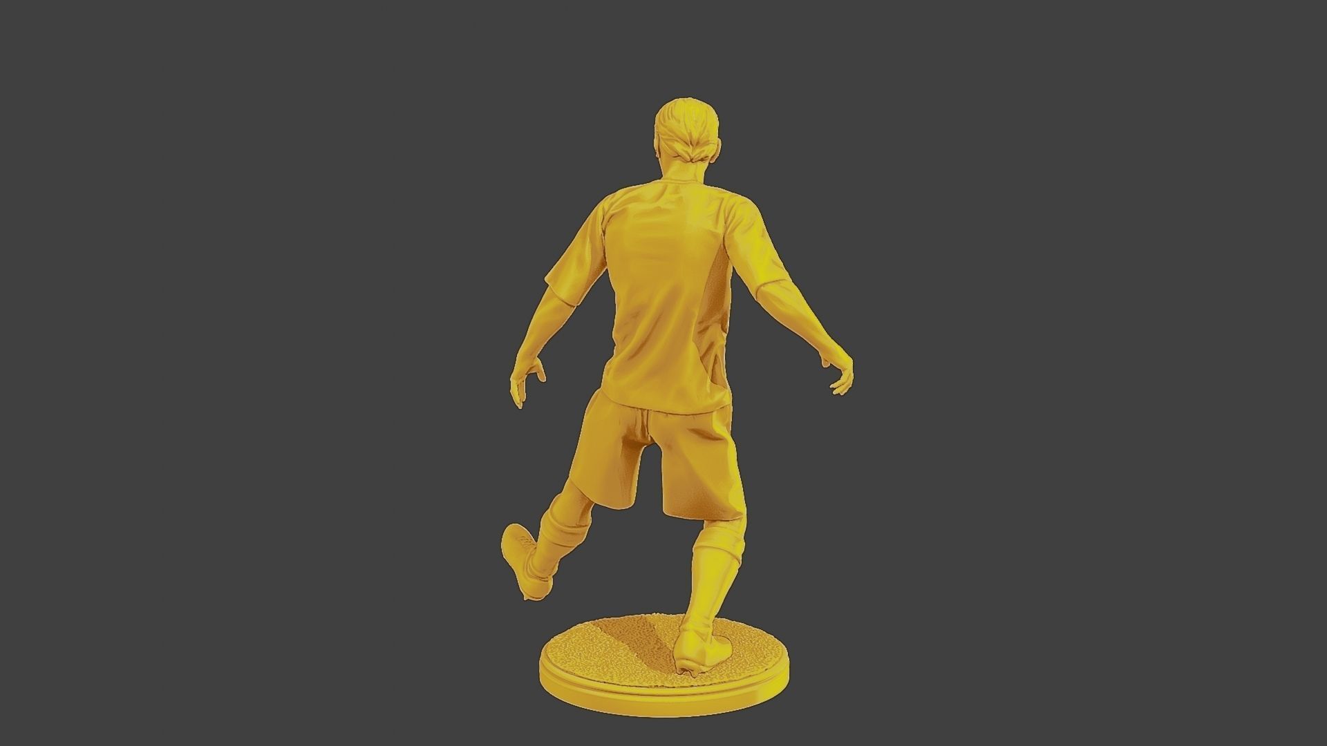 Soccer Player SP 026 3D model 3D printable | CGTrader
