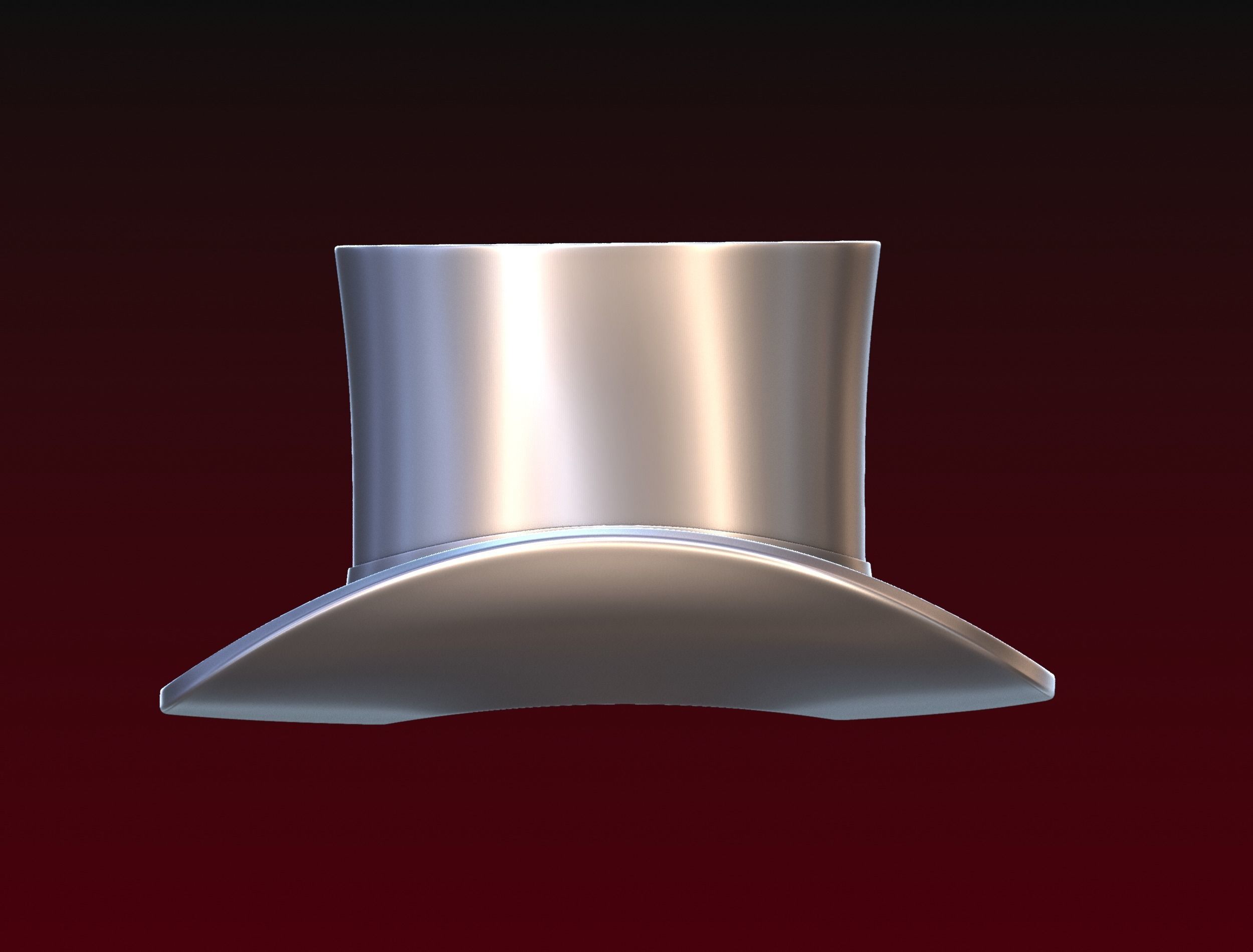 Top Hat 3D model 3D printable | CGTrader