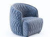 MOROSO Redondo Small Armchair 3d model 3D model | CGTrader