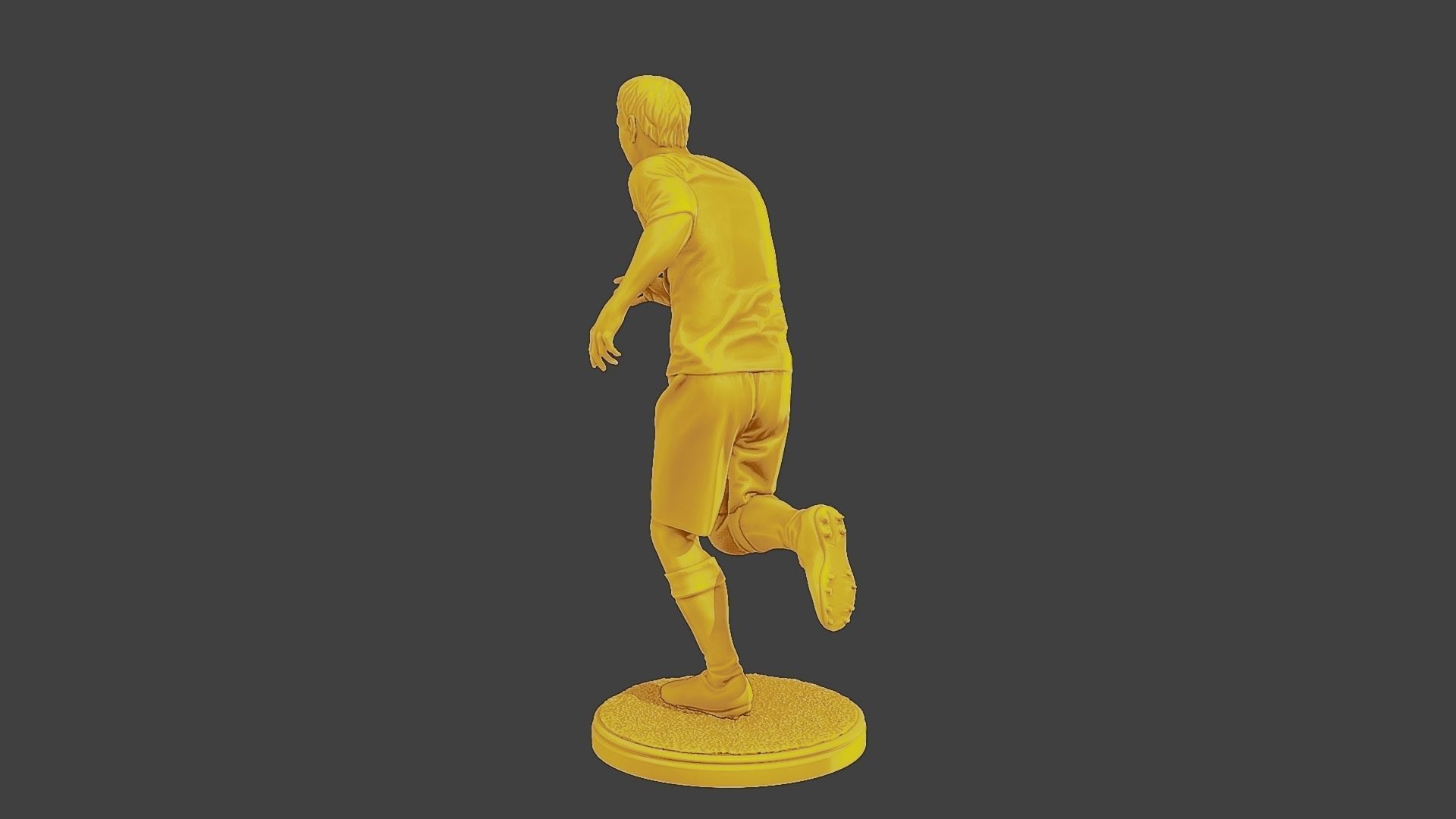 Soccer Player SP 042 3D model 3D printable | CGTrader