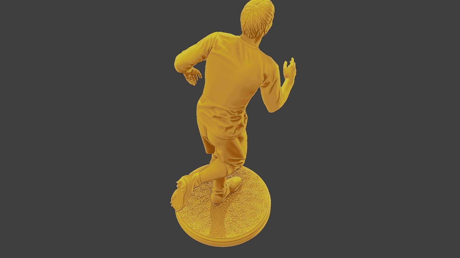 Soccer Player SP 042 3D model 3D printable | CGTrader