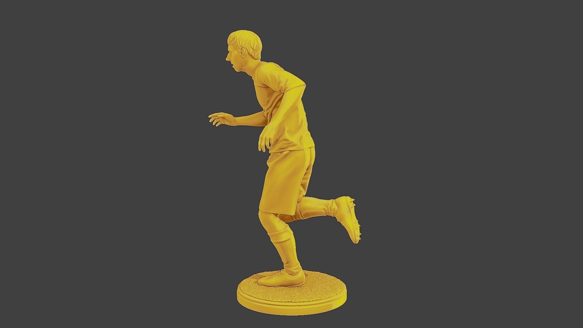 Soccer Player SP 042 3D model 3D printable | CGTrader
