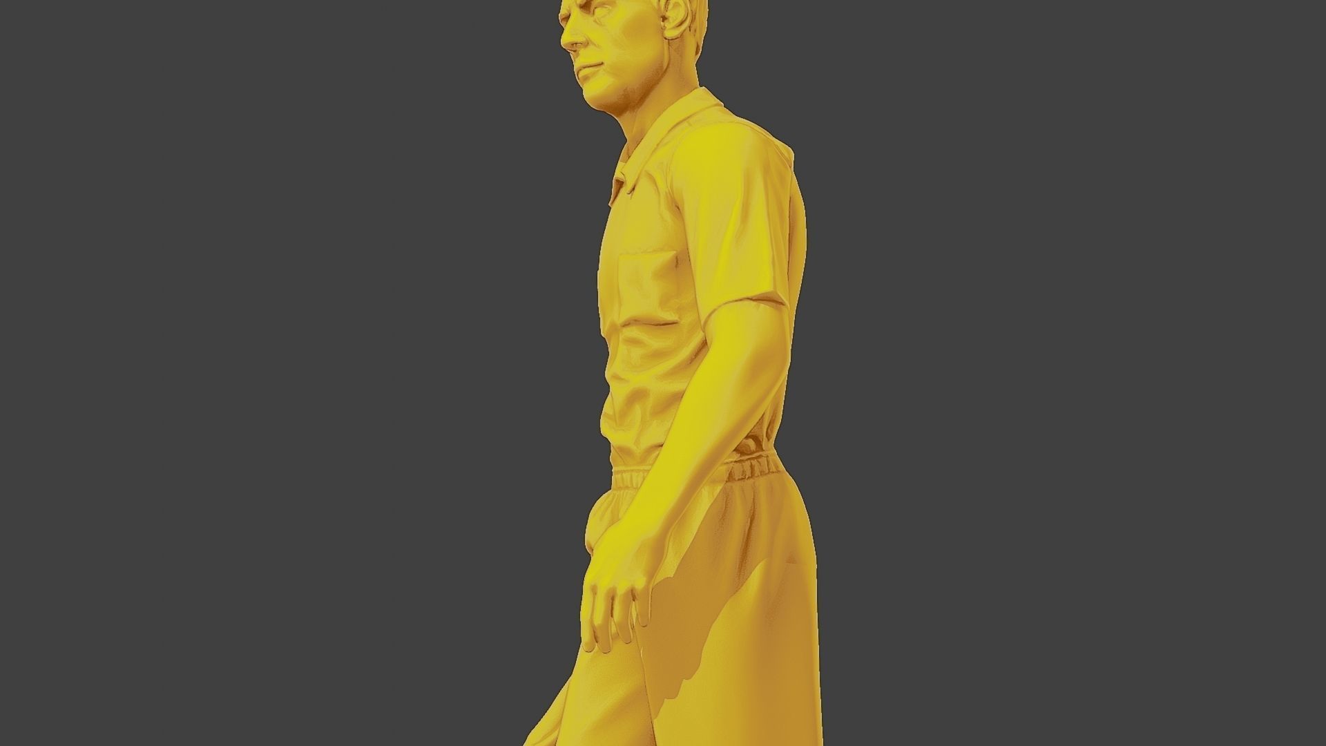 Soccer Player SP 047 3D model 3D printable | CGTrader