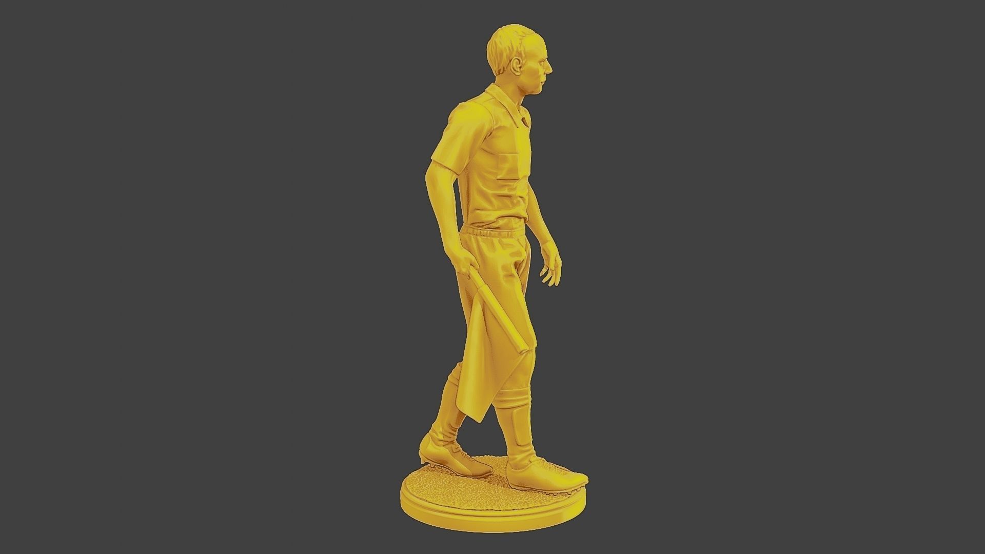 Soccer Player SP 047 3D model 3D printable | CGTrader