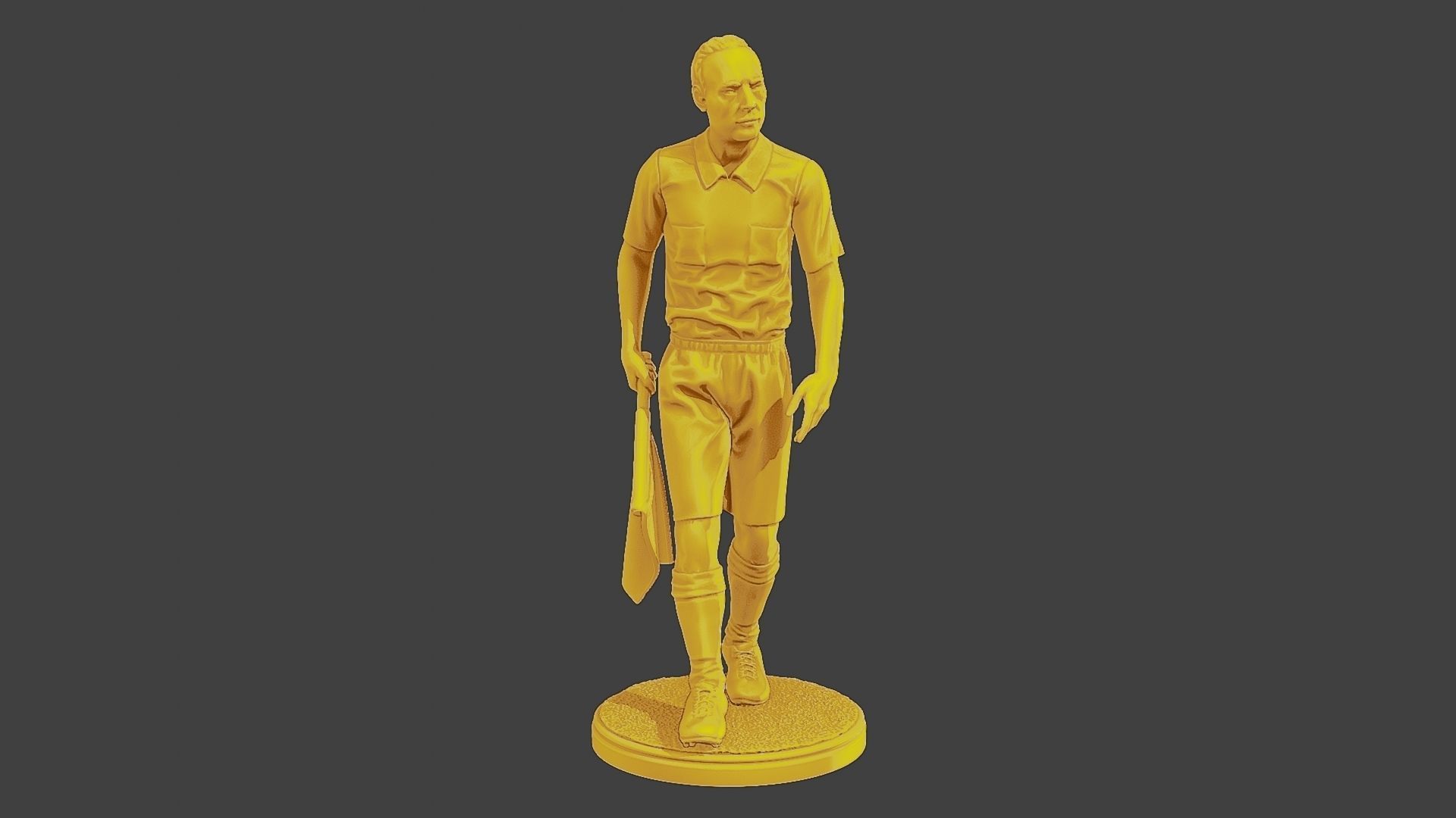 Soccer Player SP 047 3D model 3D printable | CGTrader