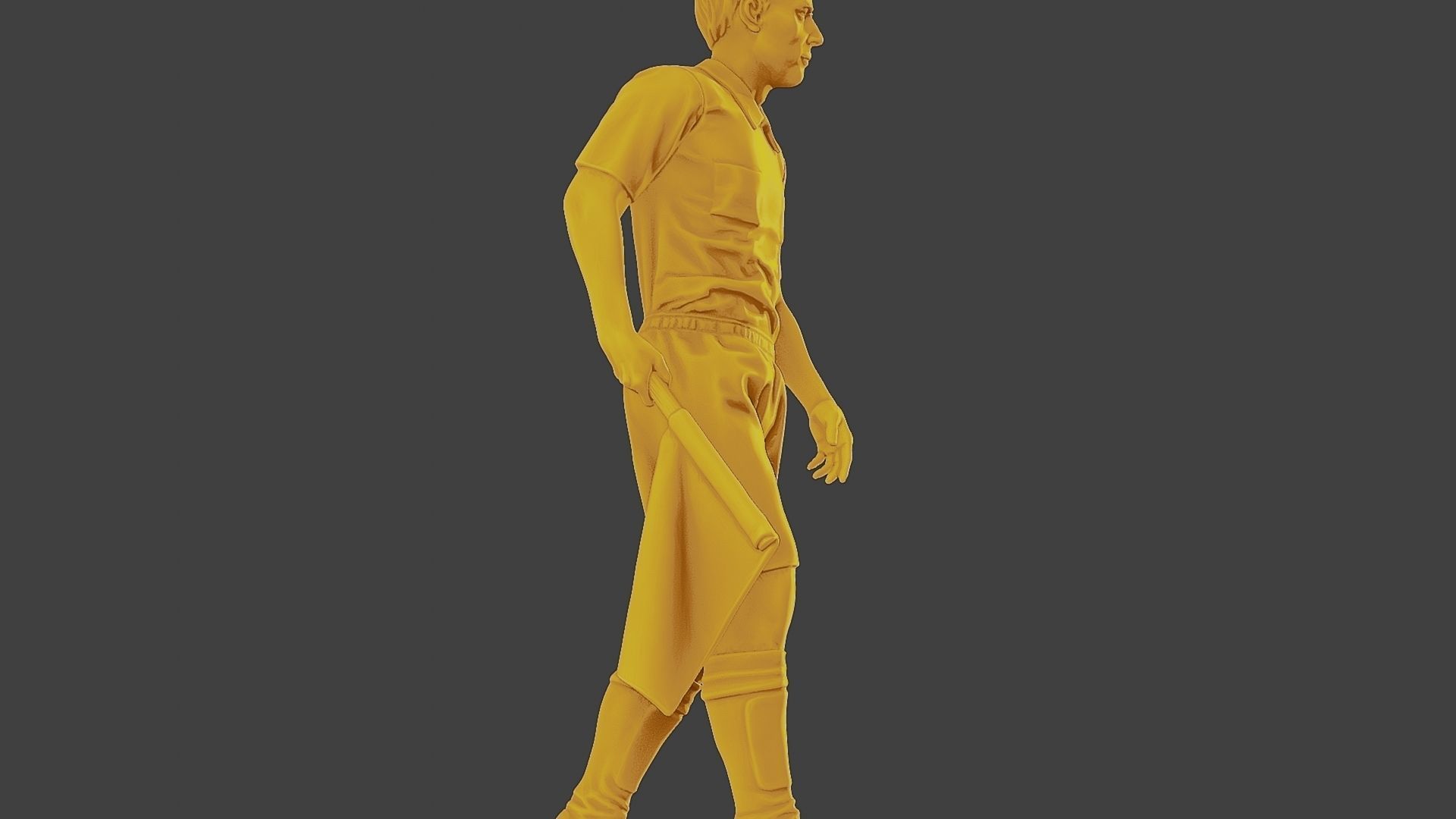 Soccer Player SP 047 3D model 3D printable | CGTrader