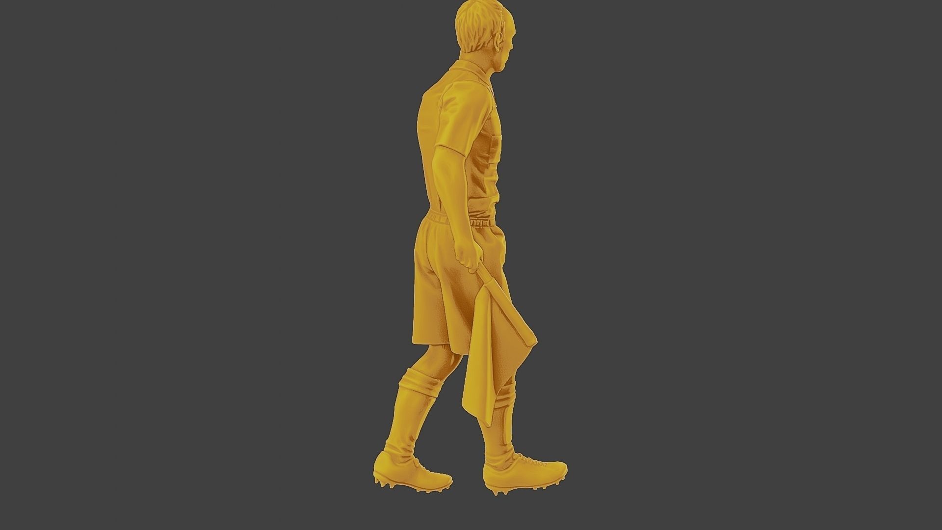 Soccer Player SP 047 3D model 3D printable | CGTrader
