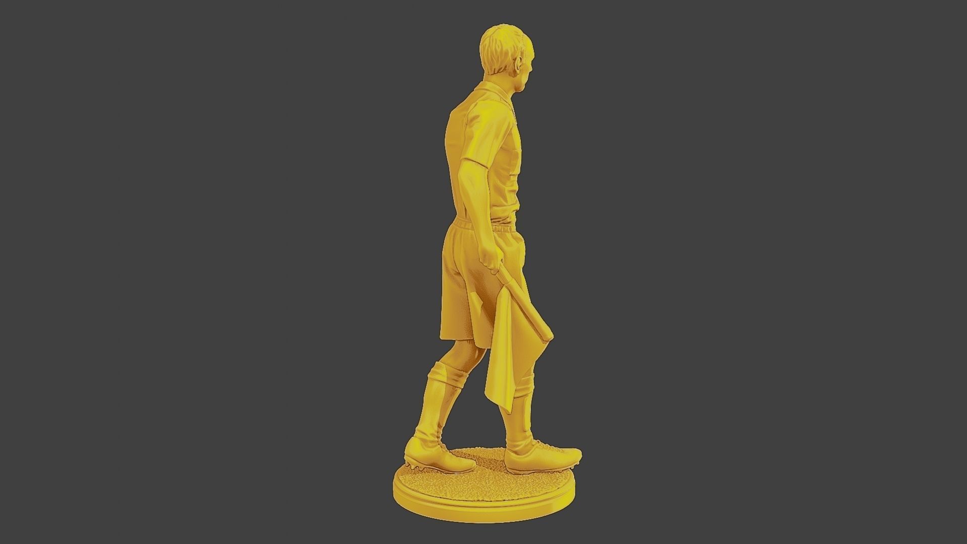Soccer Player SP 047 3D model 3D printable | CGTrader
