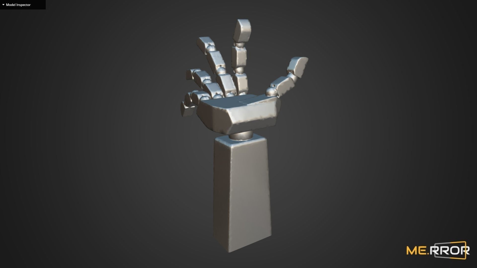 Wooden Hand Mannequin 3D model | CGTrader