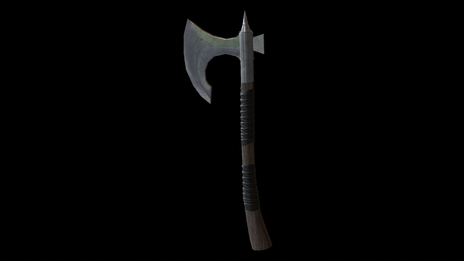 Axe Viking Axe Warrior Axe Medieval Knight Axe War Axe 3D Model 3D ...