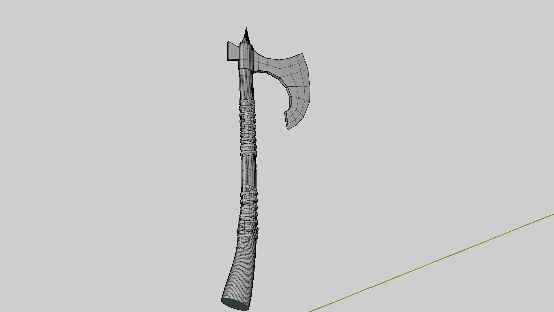 Axe Viking Axe Warrior Axe Medieval Knight Axe War Axe 3D Model 3D ...