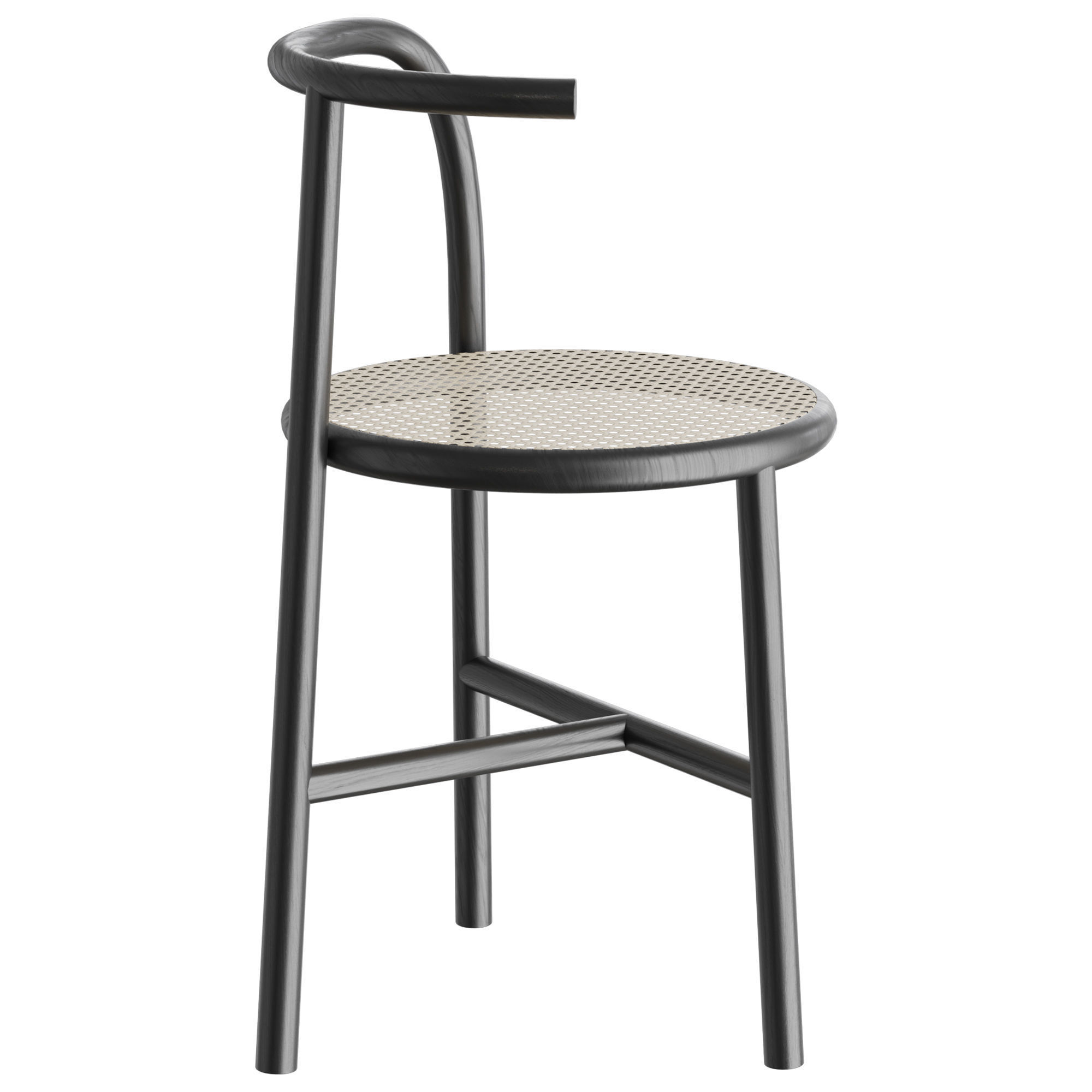 Single Curve Stool 3D model | CGTrader