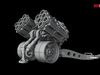 Multi Missile Launcher - Death Division - Field artillery 3D model 3D ...