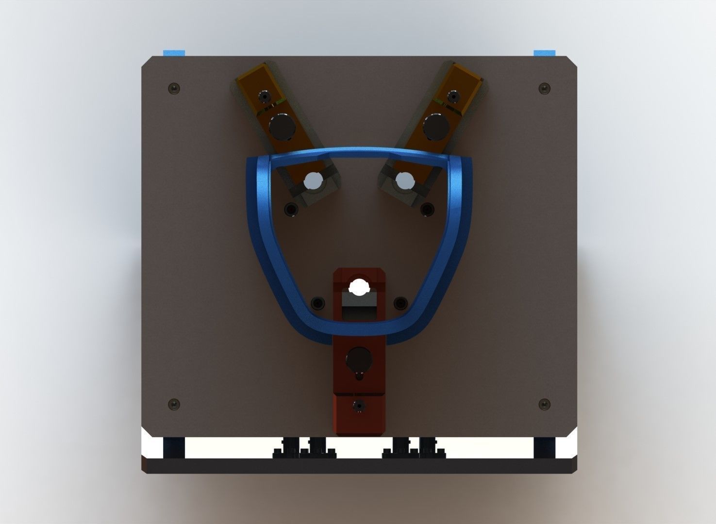 Checking Fixture Jig CF for Auto Parts M01 3D model rigged | CGTrader