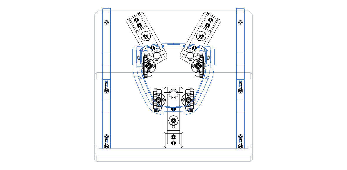 Checking Fixture Jig CF for Auto Parts M01 3D model rigged | CGTrader