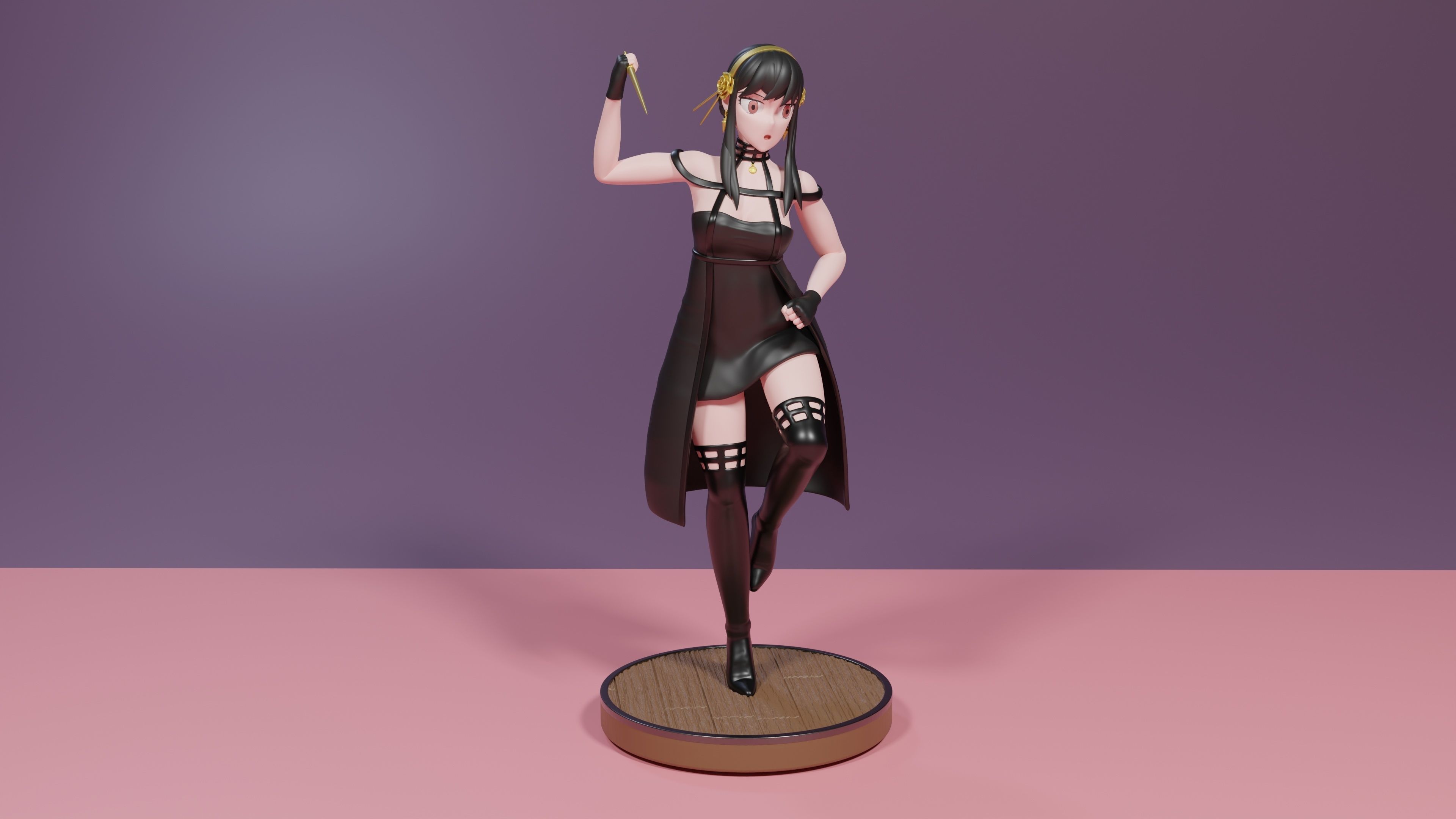 YOR FORGER SPY X FAMILY 3D model 3D printable | CGTrader