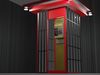 Modern Telephone Box free 3D model | CGTrader