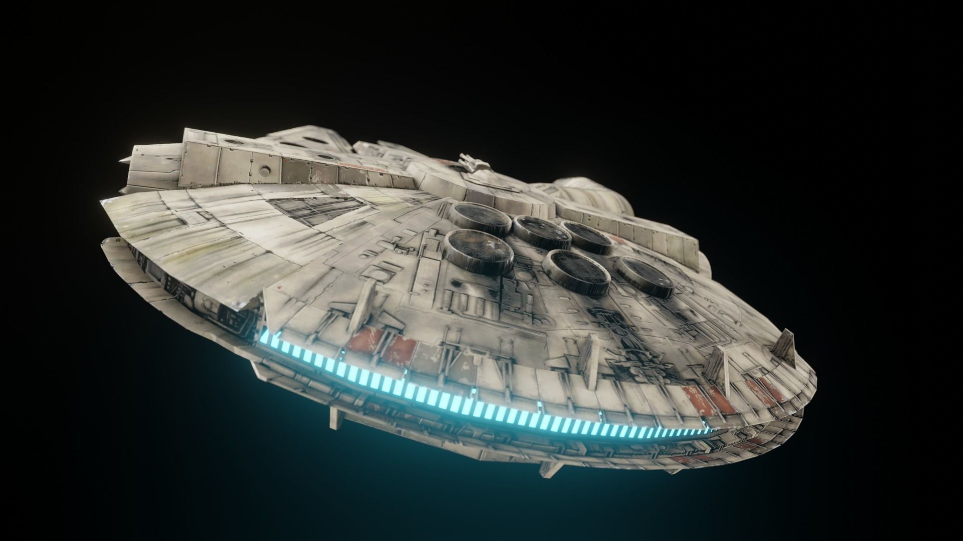 Star Wars Millennium Falcon 3D model | CGTrader