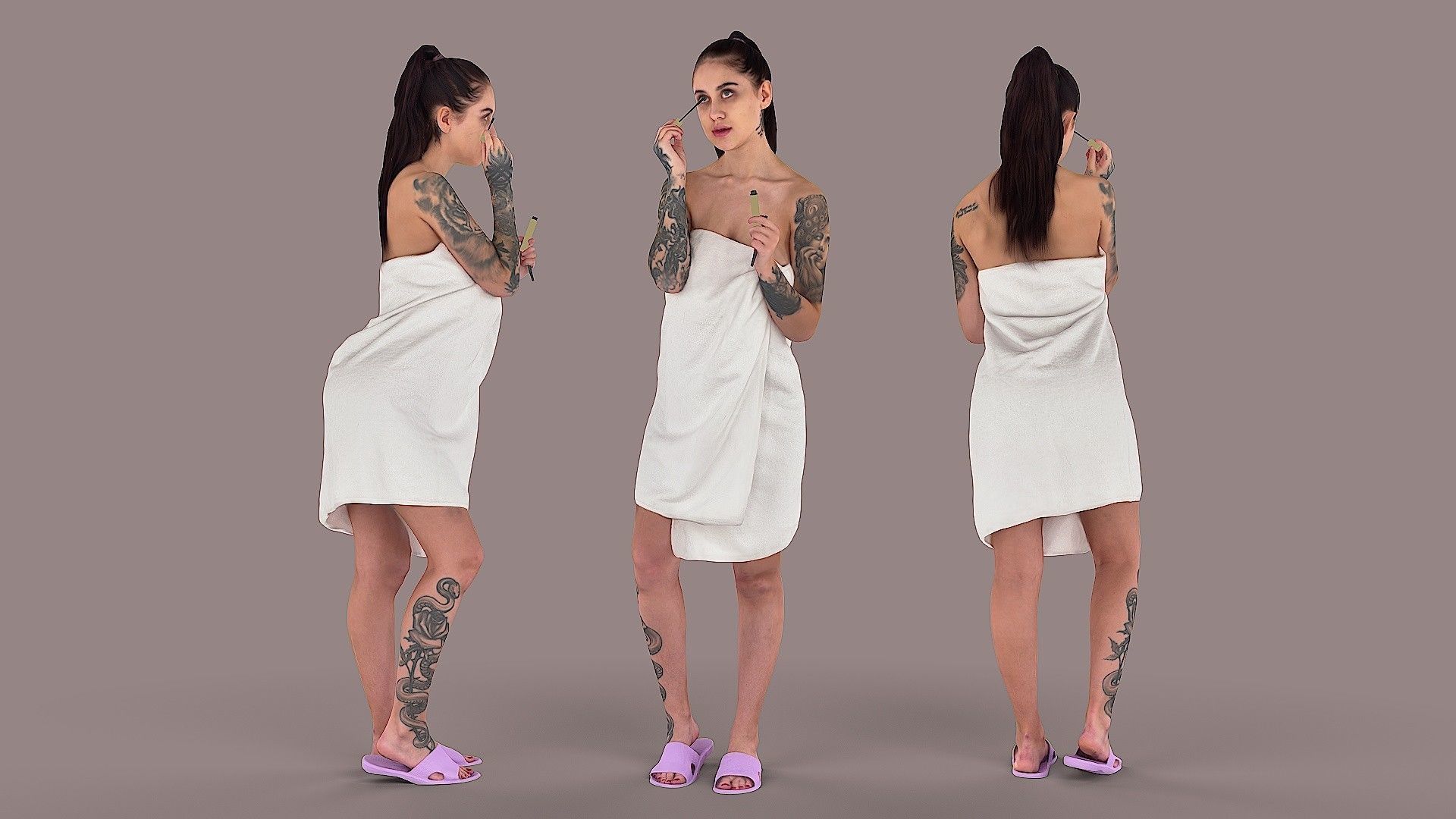 My lovely lady lumps 3D model | CGTrader