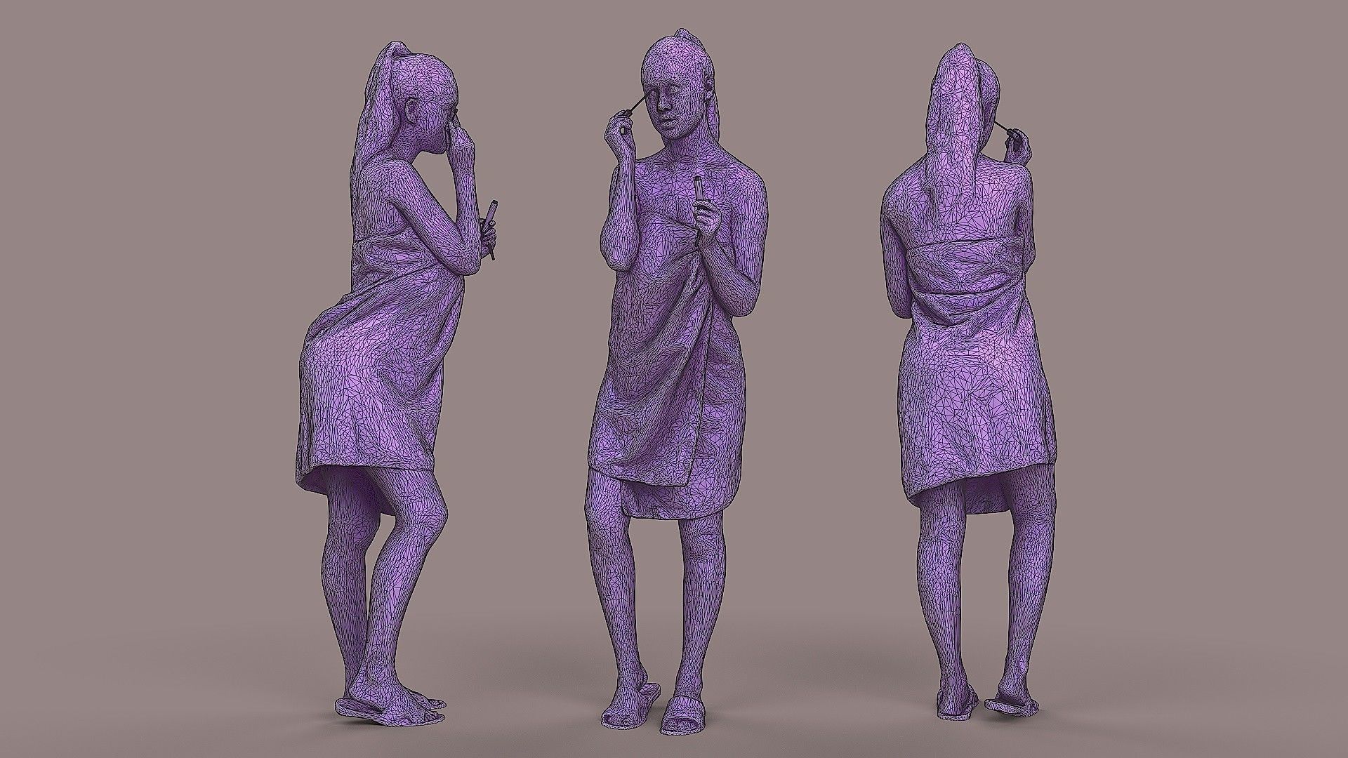 My lovely lady lumps 3D model | CGTrader