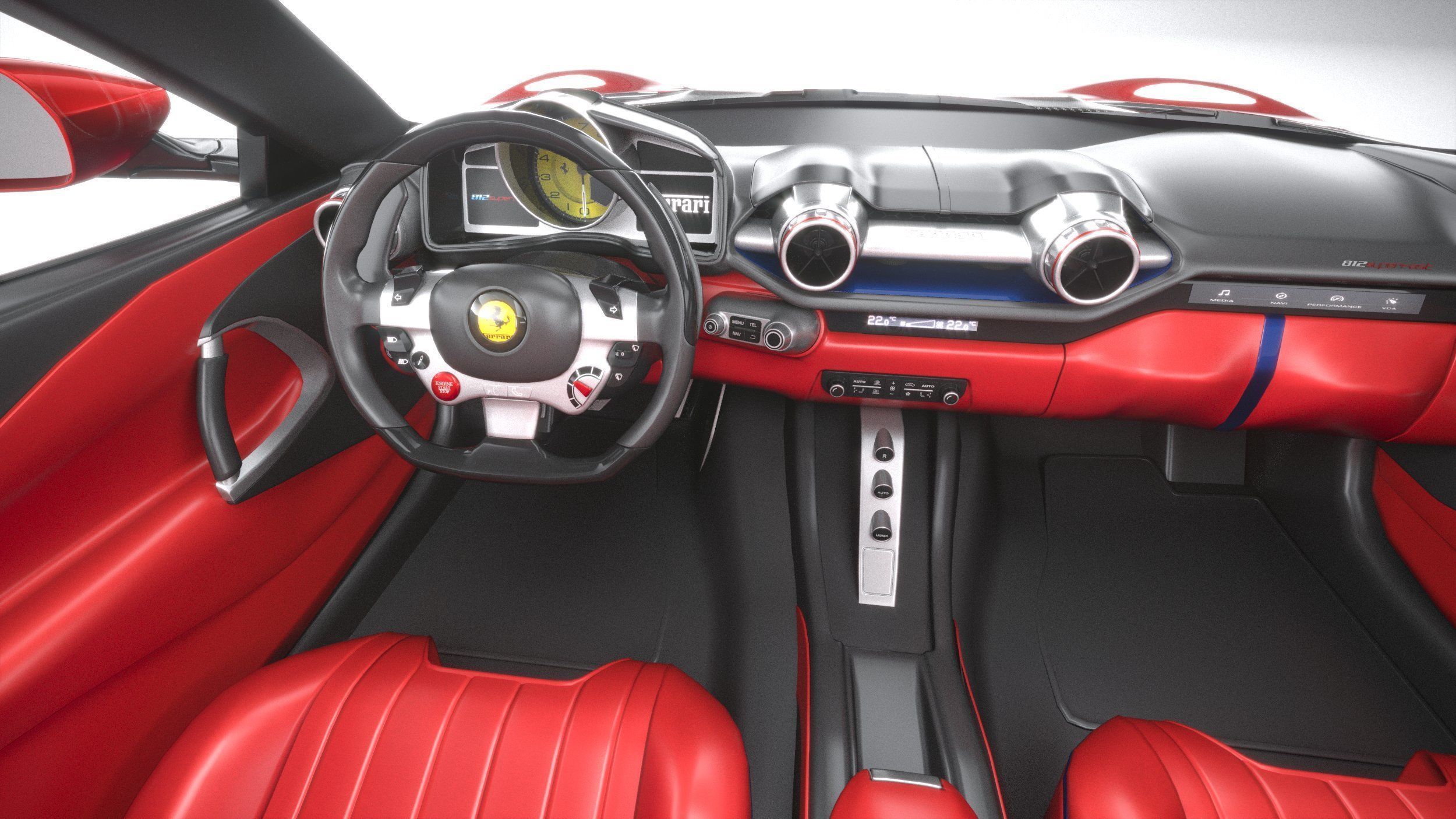 Ferrari SP51 2022 3D model | CGTrader