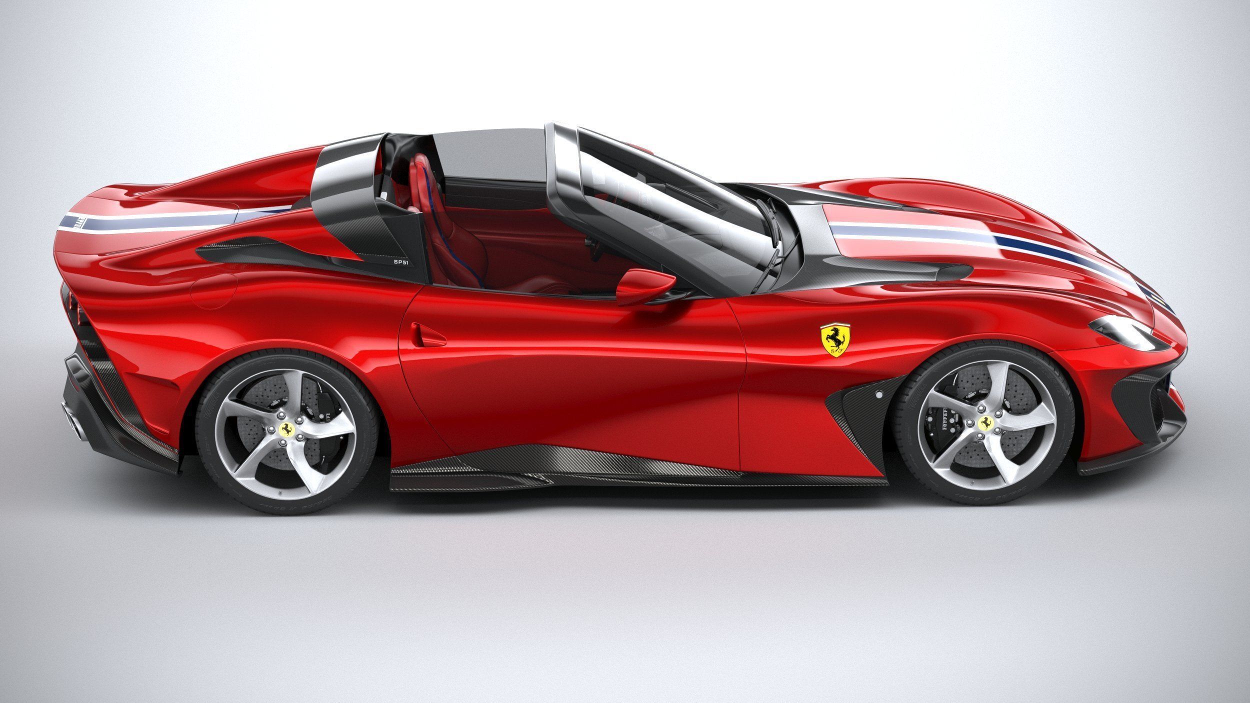 Ferrari SP51 2022 3D model | CGTrader