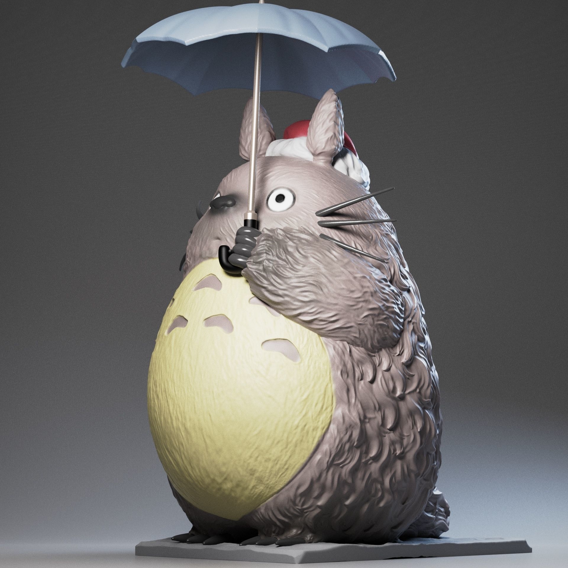 Totoro free dowload free 3D model 3D printable | CGTrader