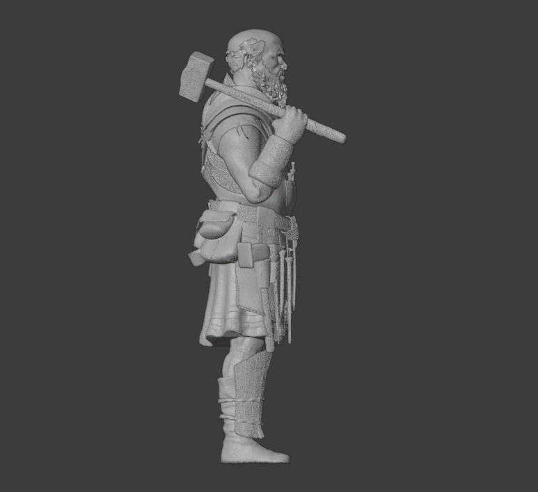 Brok - God Of War 3D model 3D printable | CGTrader
