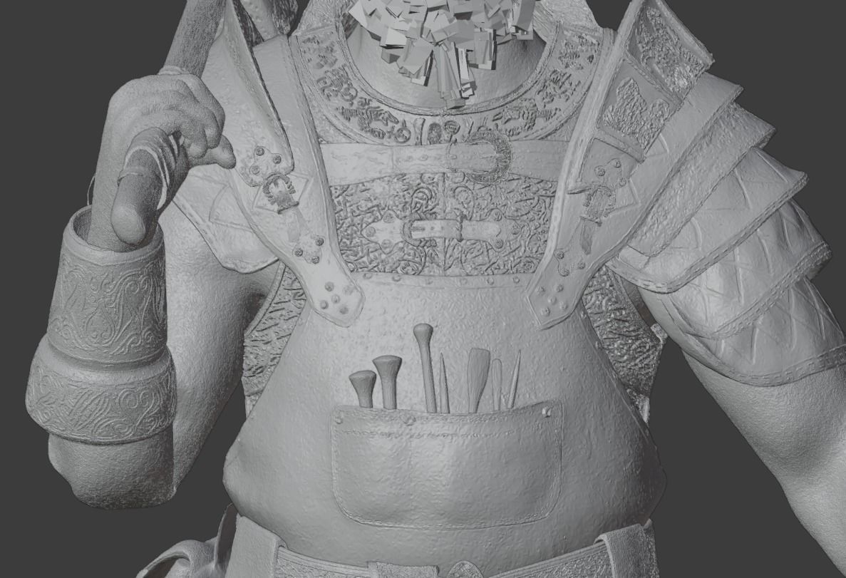 Brok - God Of War 3D model 3D printable | CGTrader