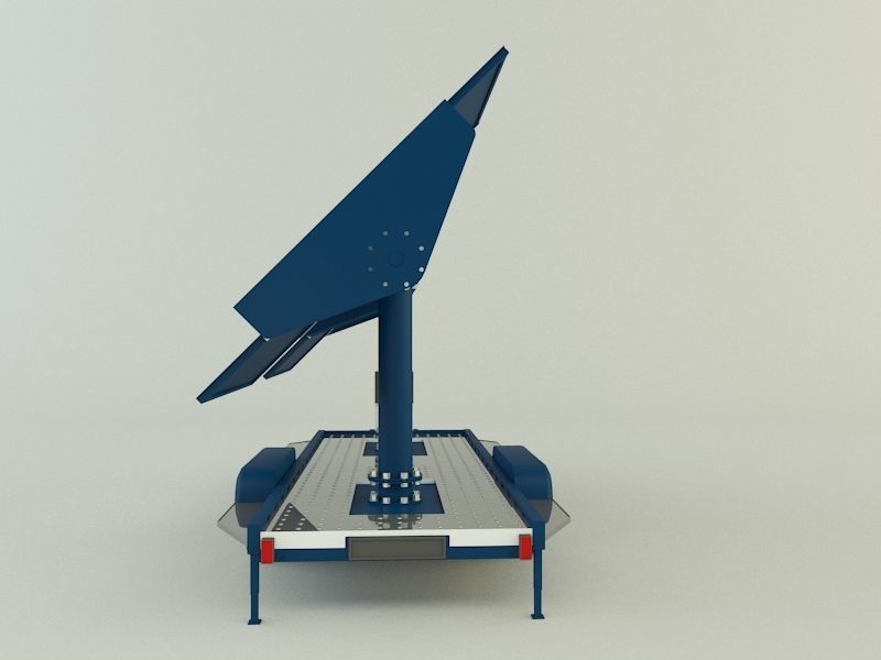Solar panel carrier 3D model | CGTrader