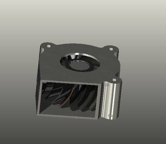 Centrifugal fan 3D model 3D printable | CGTrader
