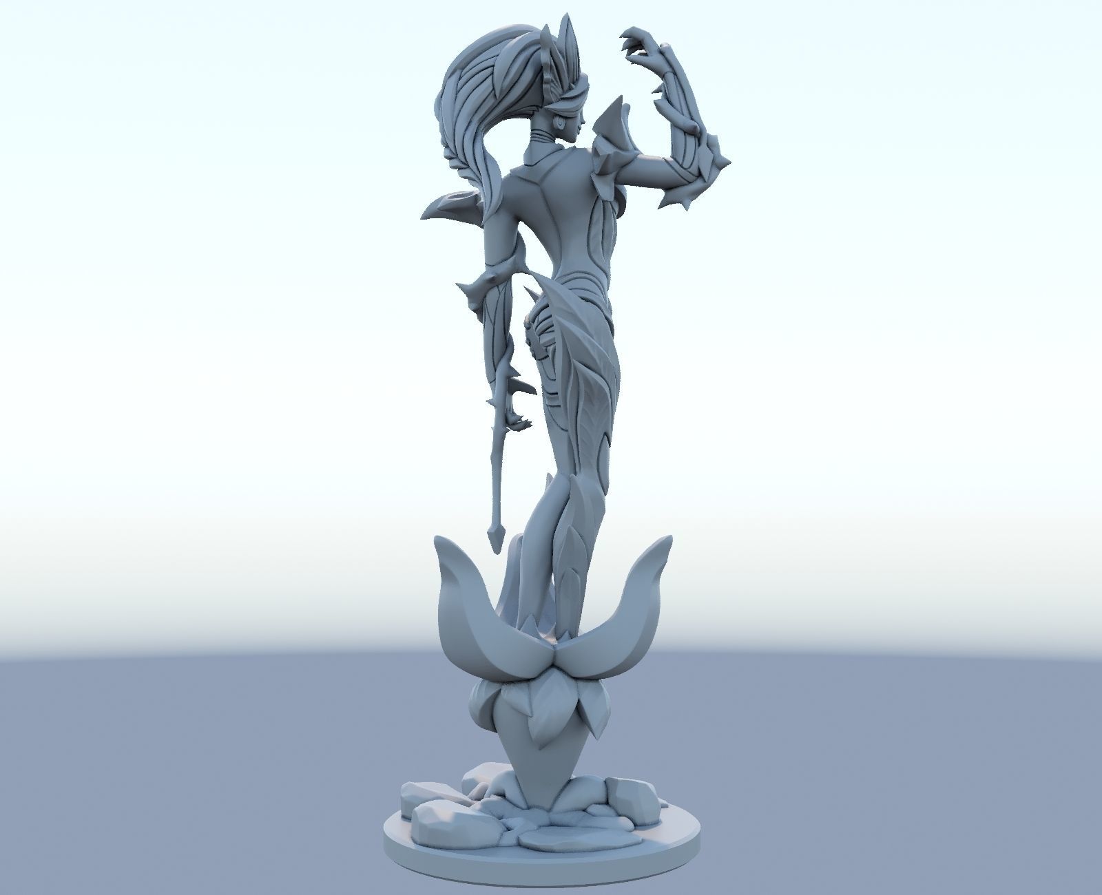 zyra 3D print model League of Legends 3D model 3D printable | CGTrader