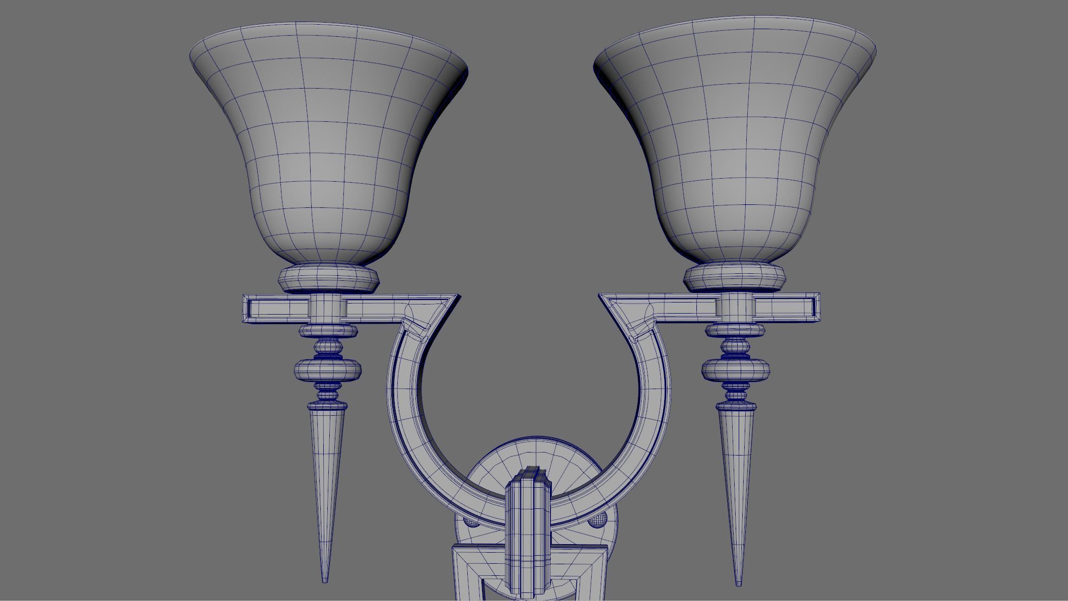 Wall Light Classic 3D model | CGTrader
