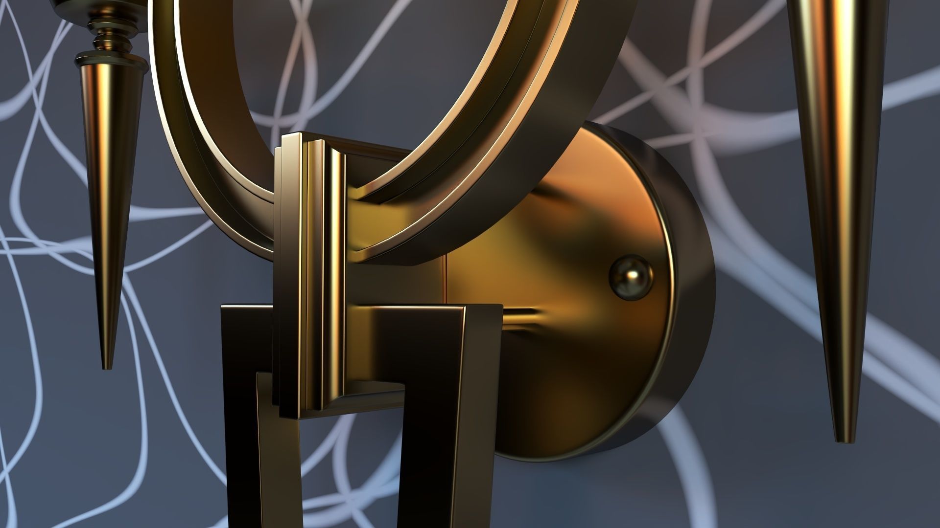 Wall Light Classic 3D model | CGTrader