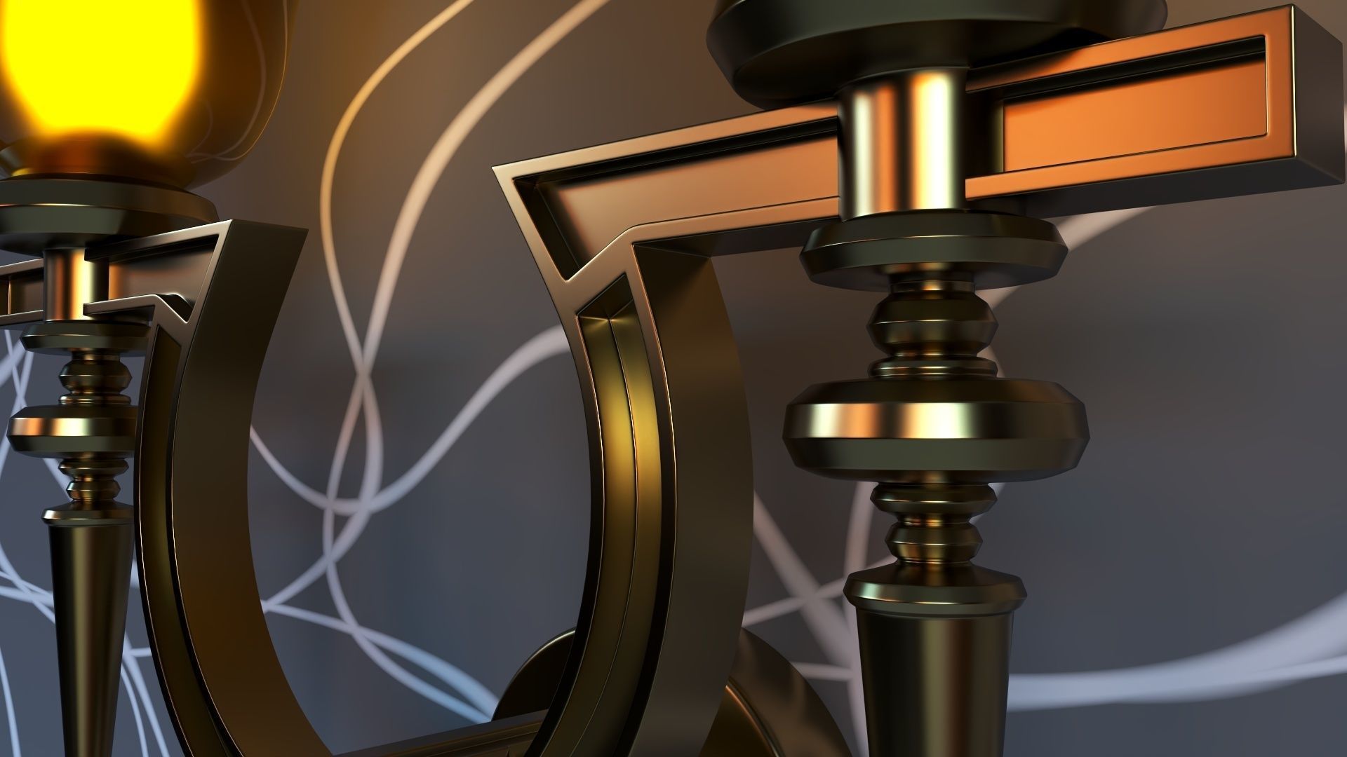 Wall Light Classic 3D model | CGTrader