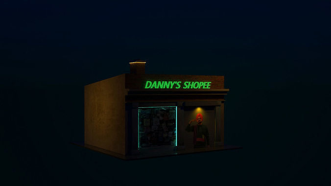 Dannys Shop21 3D model | CGTrader