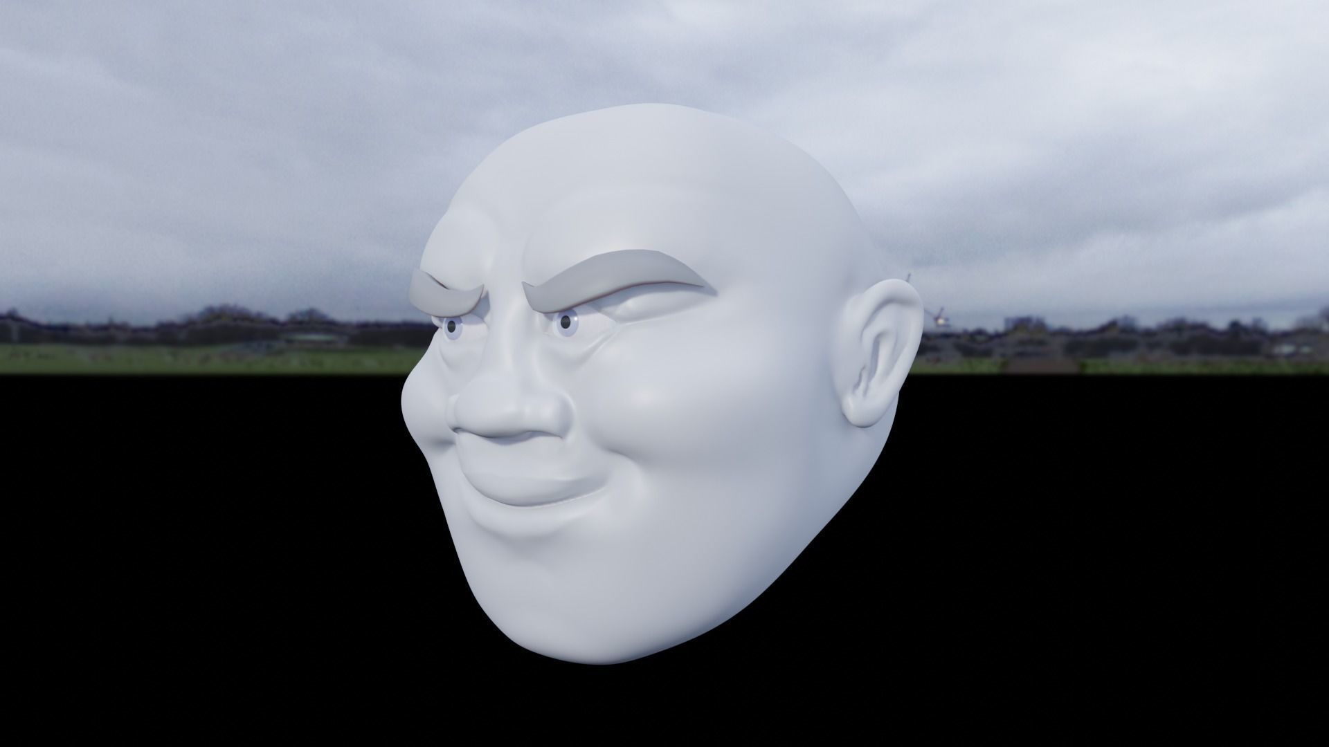 Maui head from Moana 3D model 3D printable | CGTrader