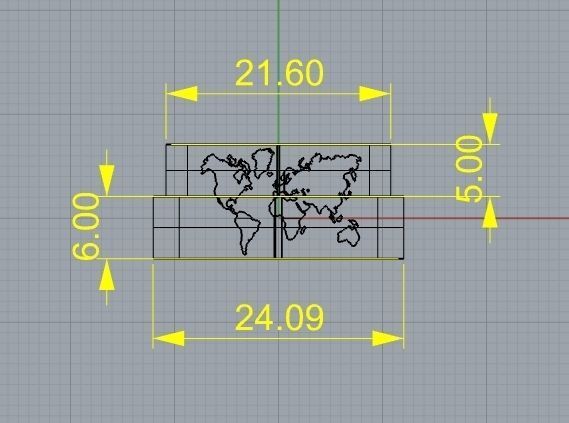 RING WORLD MAP 3D model 3D printable | CGTrader